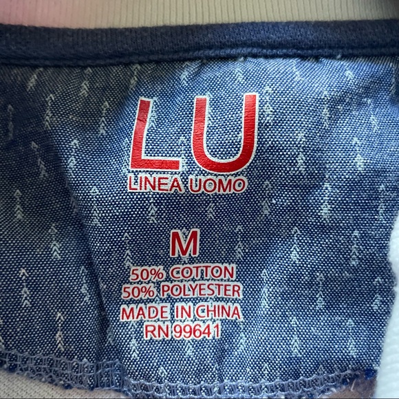 Linea Uomo | Shirts | Linea Uomo White Polo Shirt | Poshmark
